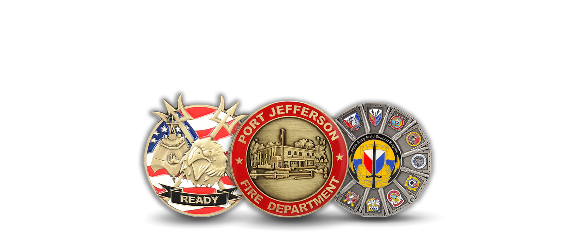 GOLDEN ONE®Medal, Coin, Badge, Lapel pin, Keychain